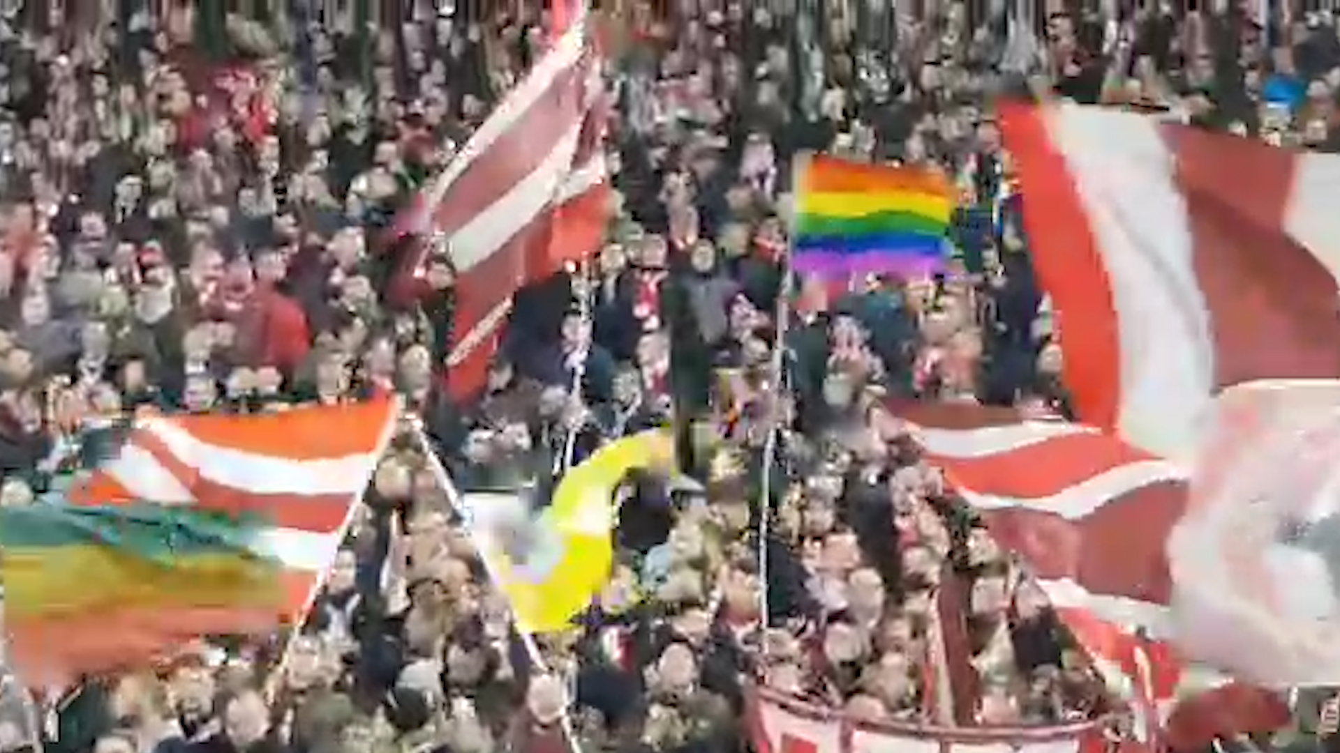 Zaviorila se LGBT zastava u kopu Bajerna - Telegraf.tv