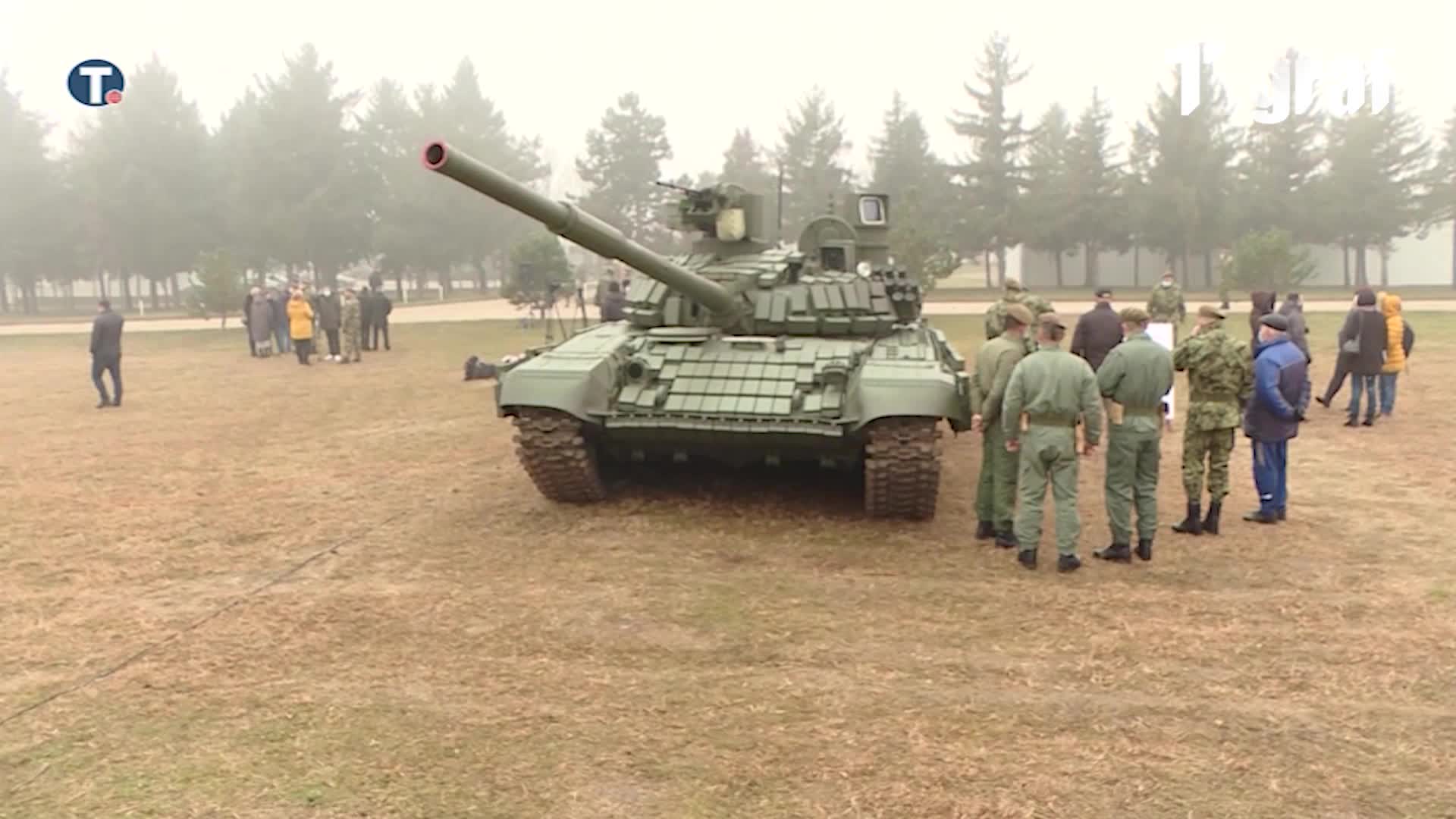 Vojska Srbije predstavlja tenkove T-72MS - Telegraf.tv