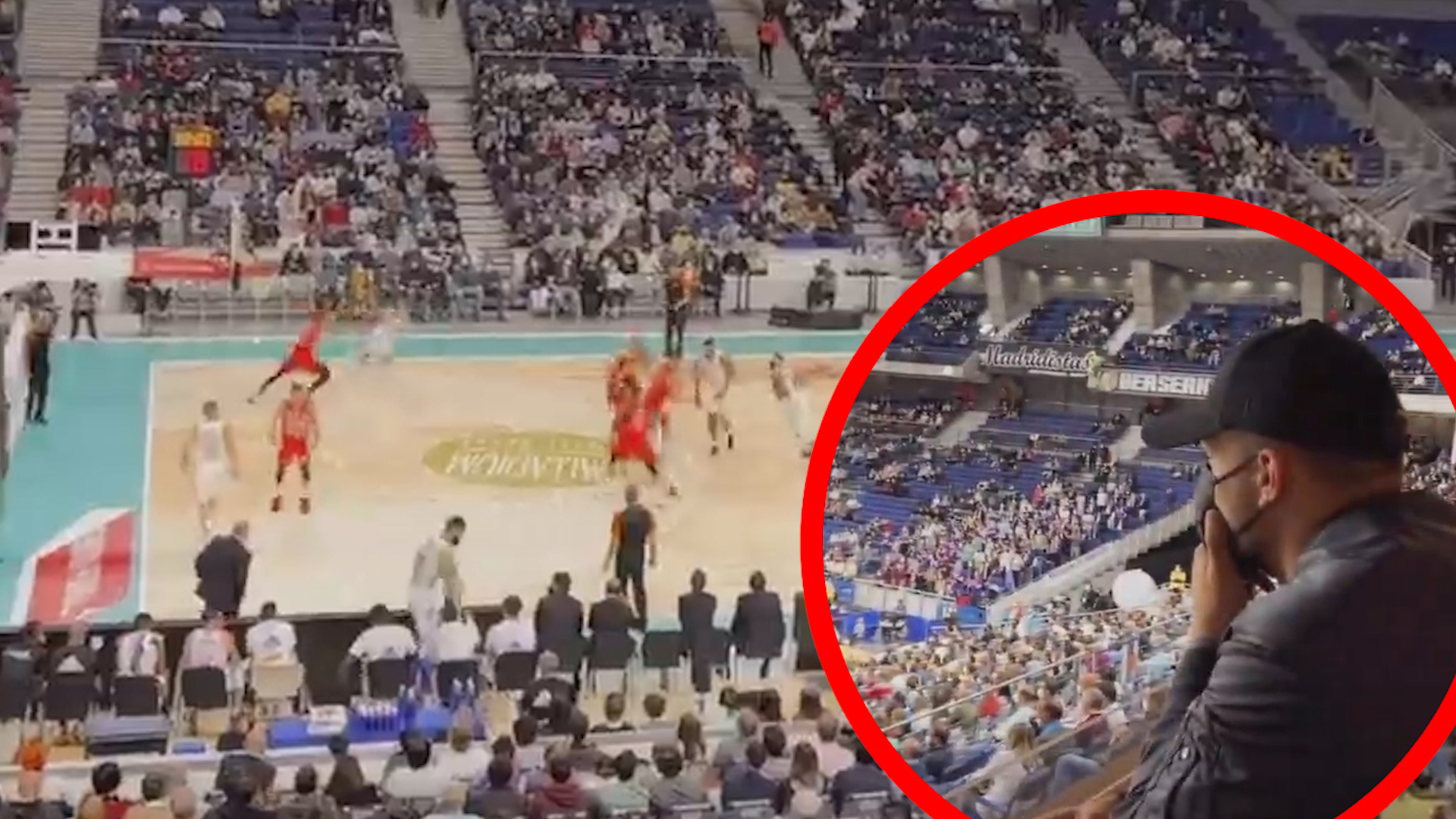 Specijalni gosti na utakmici Zvezde: Luka Jović i Sofija Milošević ...