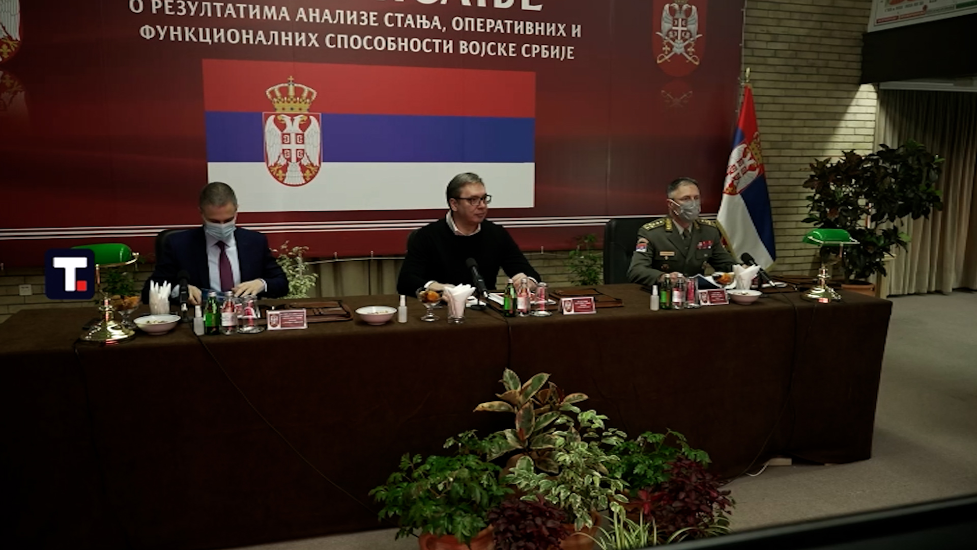 Predsednik Srbije Aleksandar Vučić sa vojnim vrhom, analiza stanja VS ...