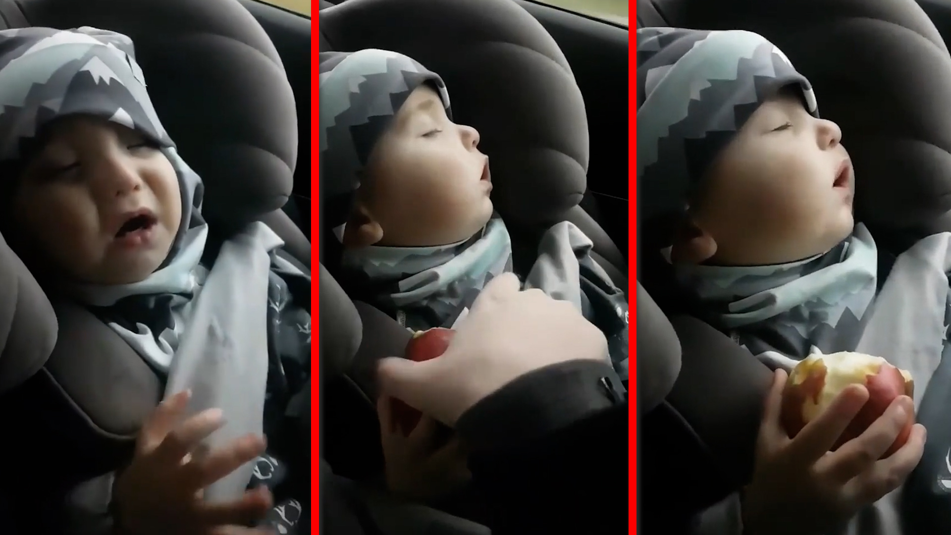 Ova beba to najbolje zna: Nekada je jabuka sve što vam treba za dobar ...