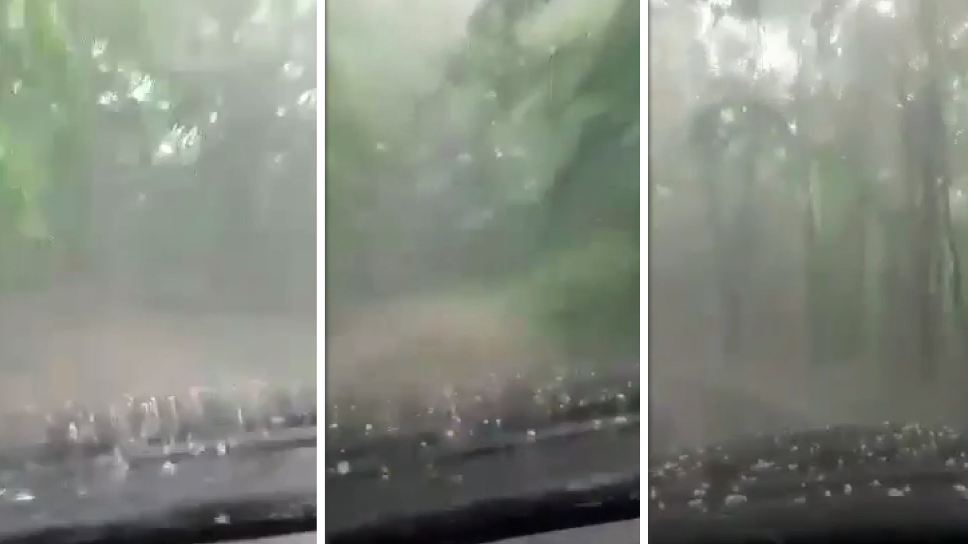 Jak grad tukao po ivanjičkim selima duže od deset minuta: Obelele ...