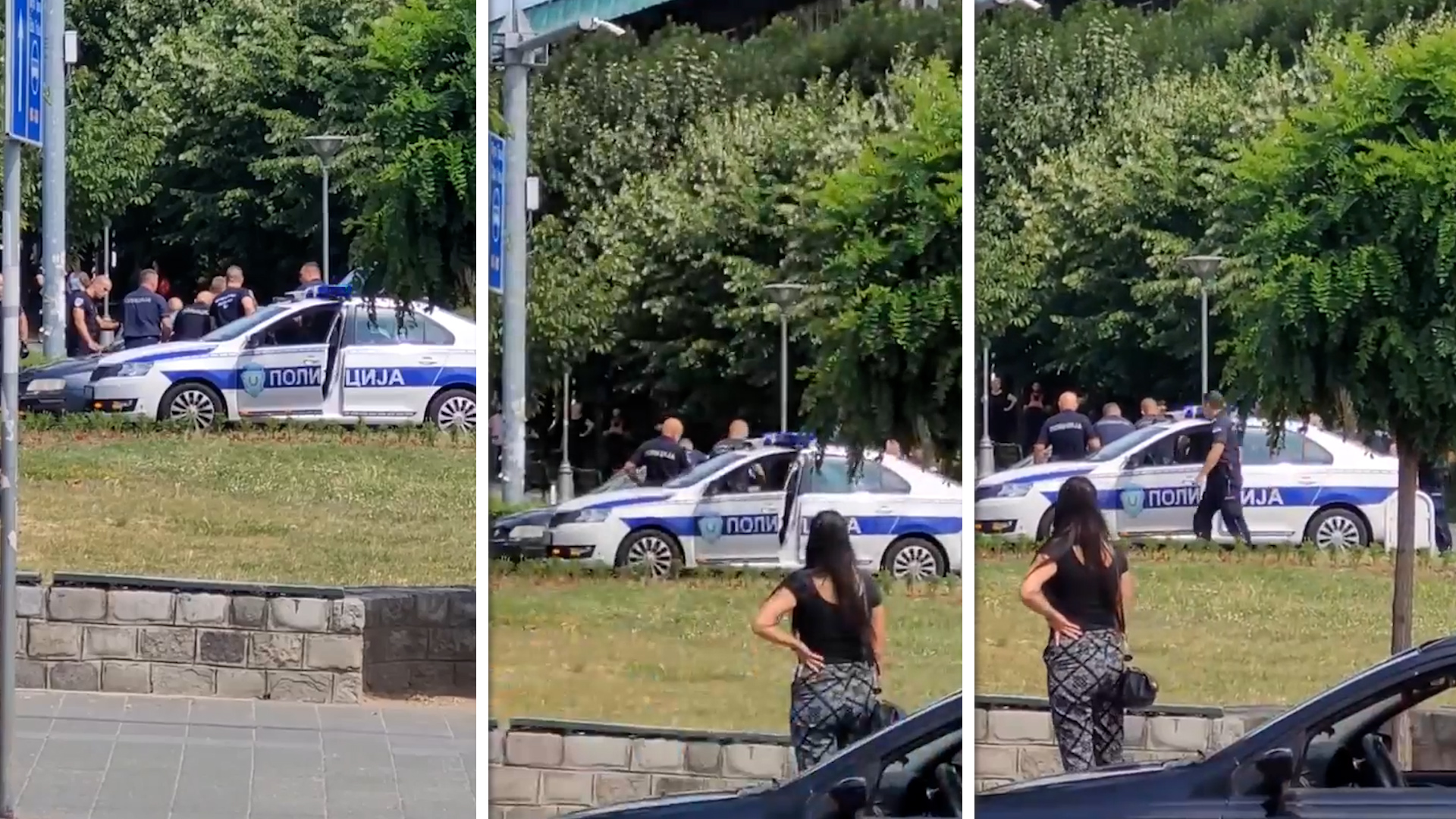 Nekoliko patrola i interventna hapsili begunca kod Hrama: Udario ...