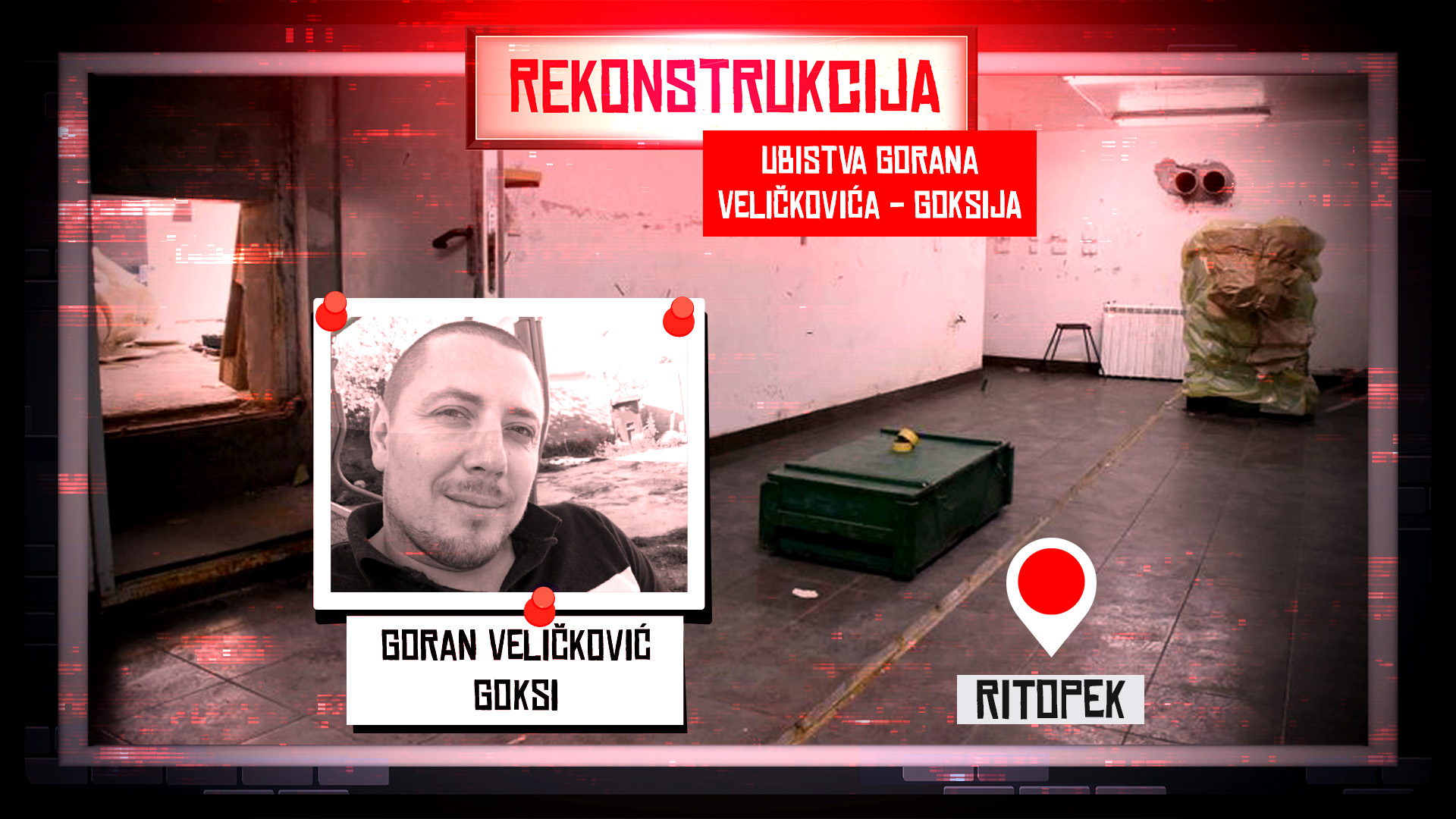 Rekonstrukcija ubistva treće žrtve klana Belivuk: Goran Veličković ...