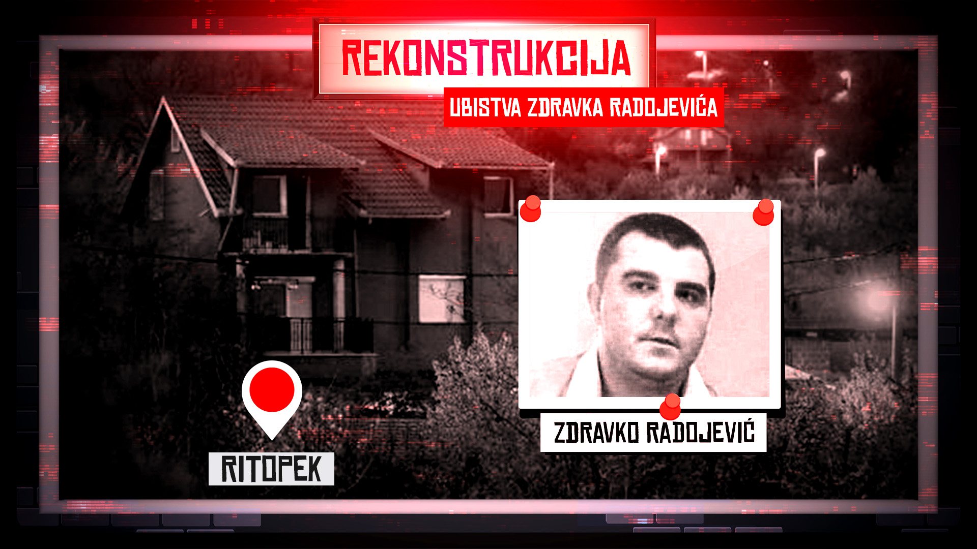 Rekonstrukcija ubistva šeste žrtve klana Belivuk: Zdravko Radojević ...