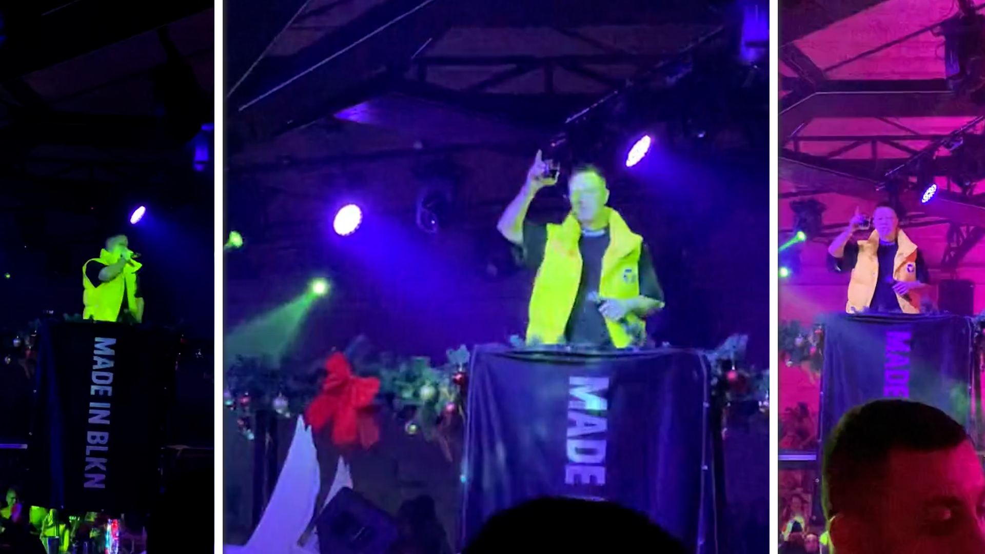 Nastup Relje Popovića pre nego što je "Freestyler" krenuo da tone ...