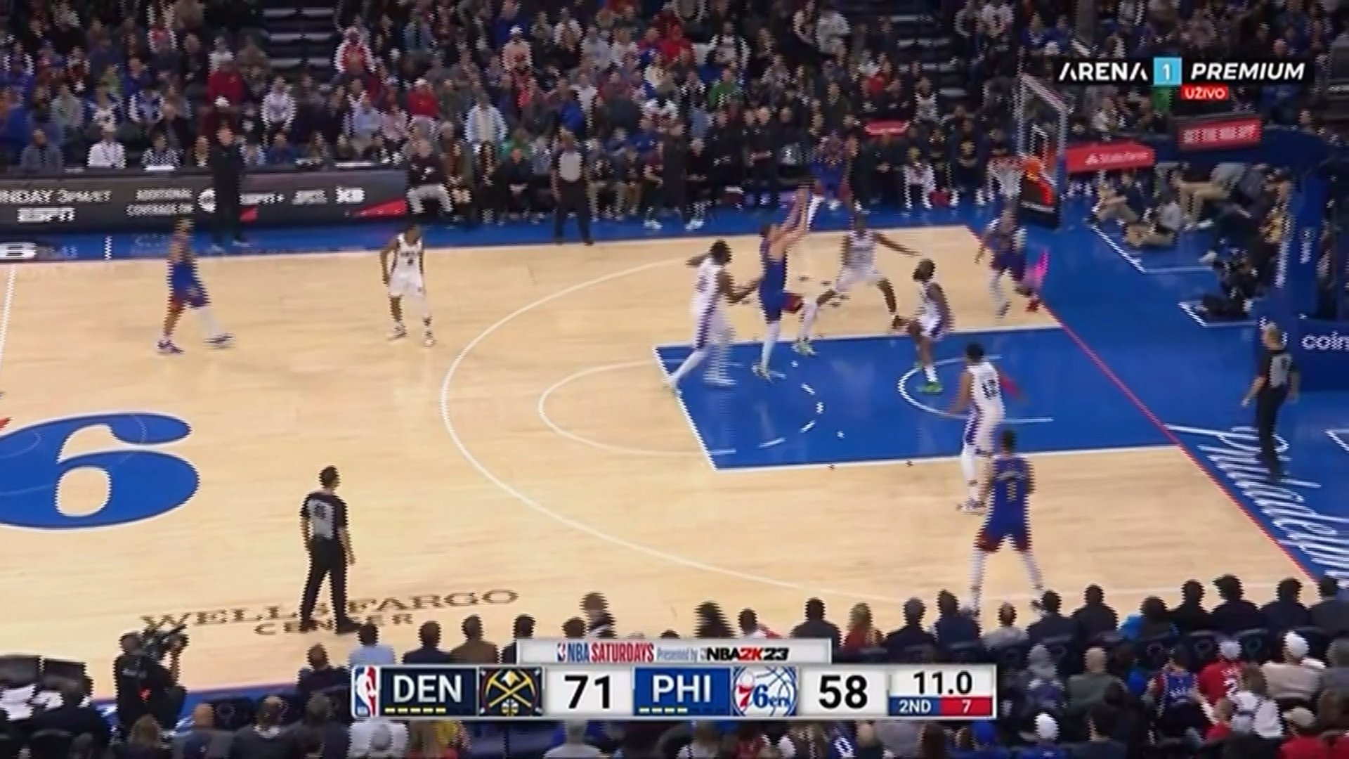 Jokić fenomenalnom asistencijom zatvorio savršeno poluvreme Denvera ...