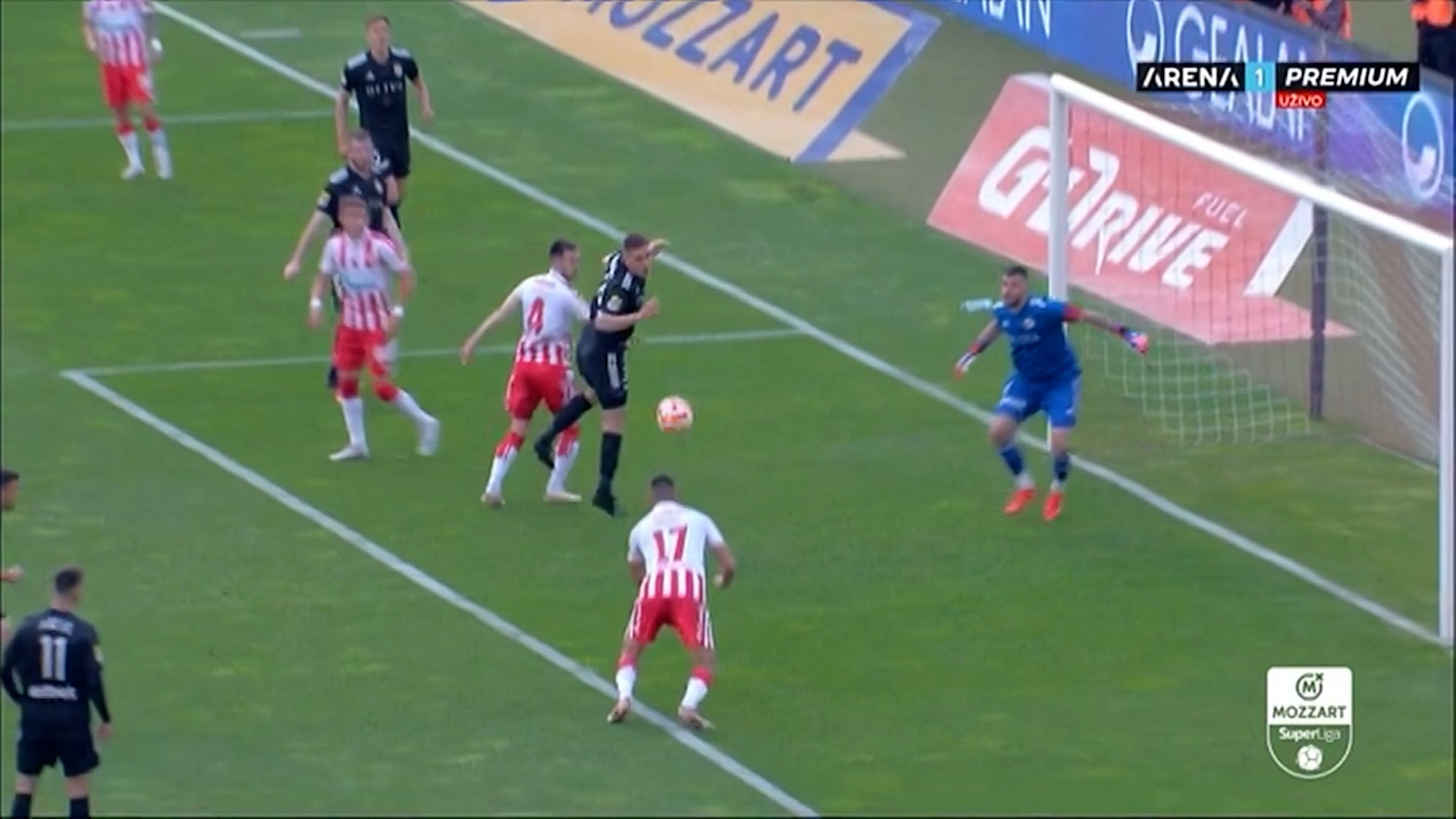 Rakonjac nije proslavio gol: Defanzivci Čuke ga ostavili samog na ...