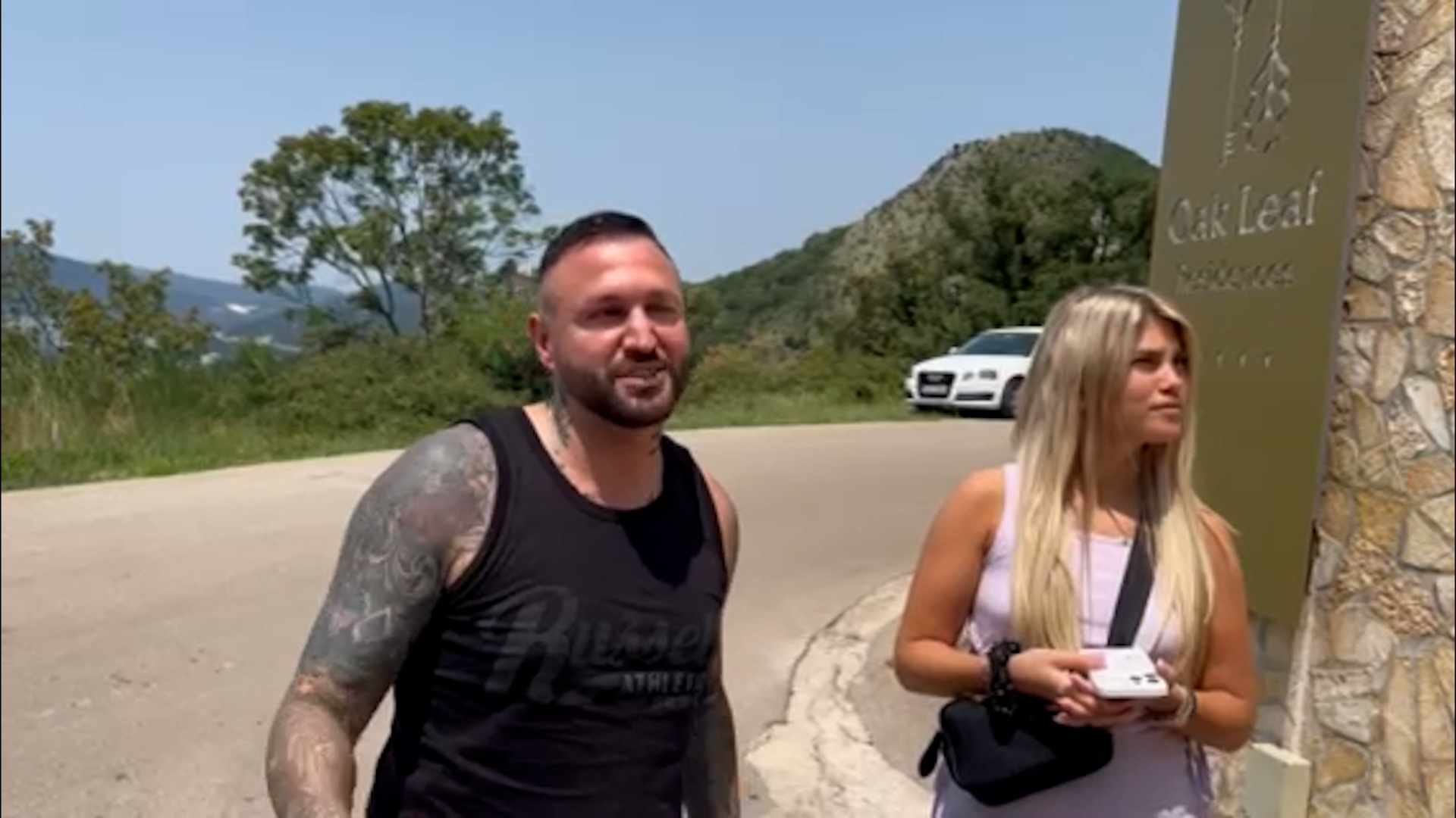 Nenad Aleksić Ša sa suprugom Vanjom stigao na venčanje Anite i Matore ...