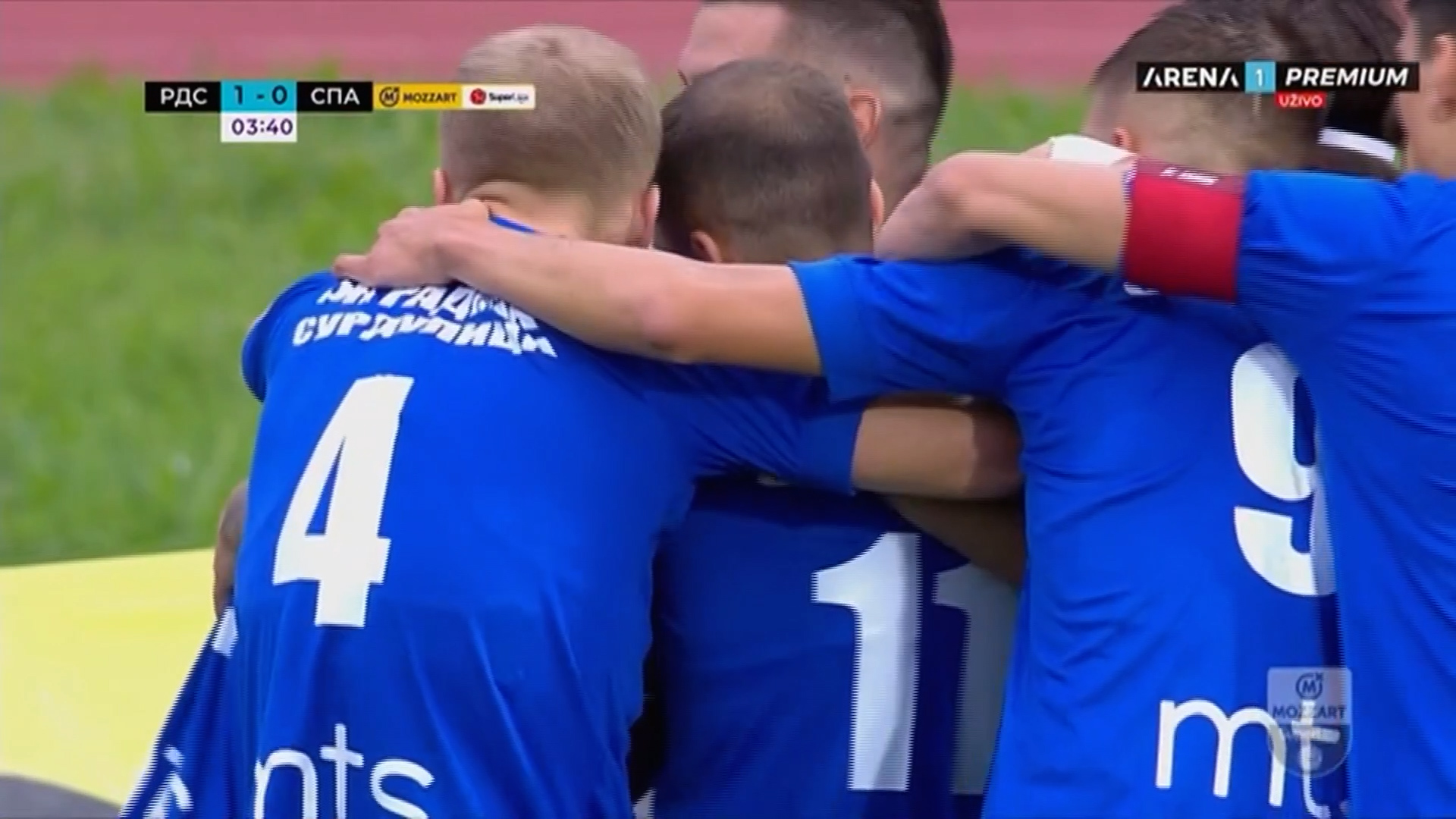 Mitošević u suzama nakon što je dao gol - Telegraf.tv