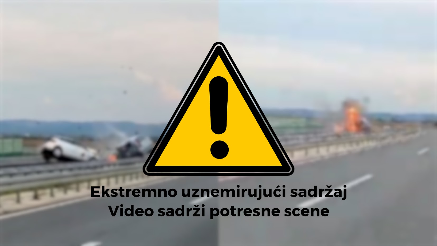 UZNEMIRUJUĆE: Snimljen trenutak sudara na Milošu Velikom: "Punto" odleteo u plamenu, vozač ...