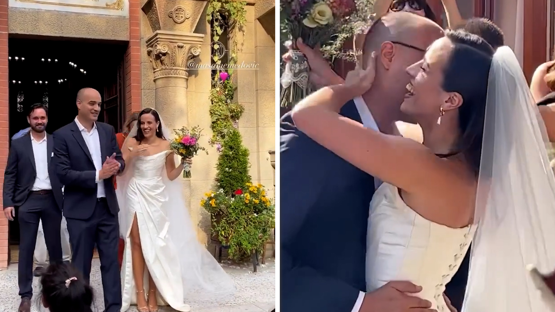 Udala se Maša Memedović: Evo ko je sve došao na venčanje - Telegraf.tv