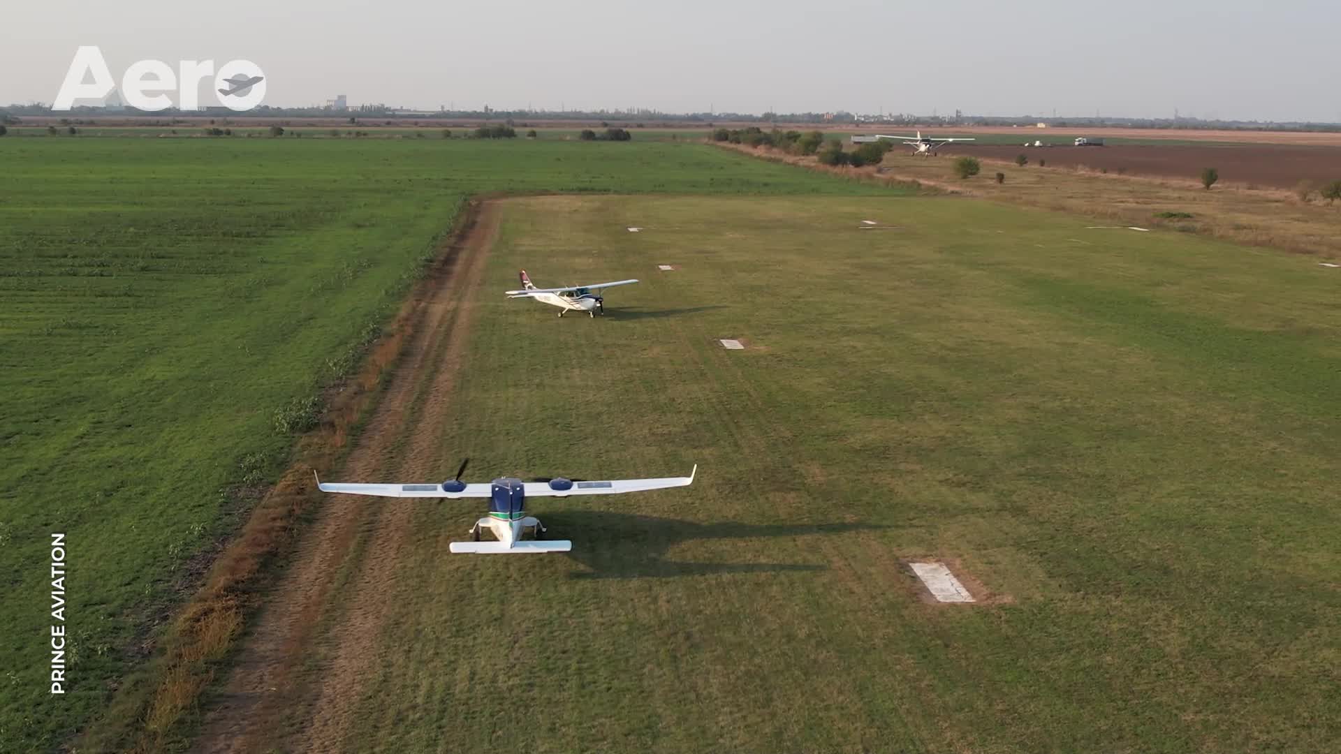 Prince Aviation Open Day 2023: Sletanje Cessne 172 iz drona - Telegraf.tv
