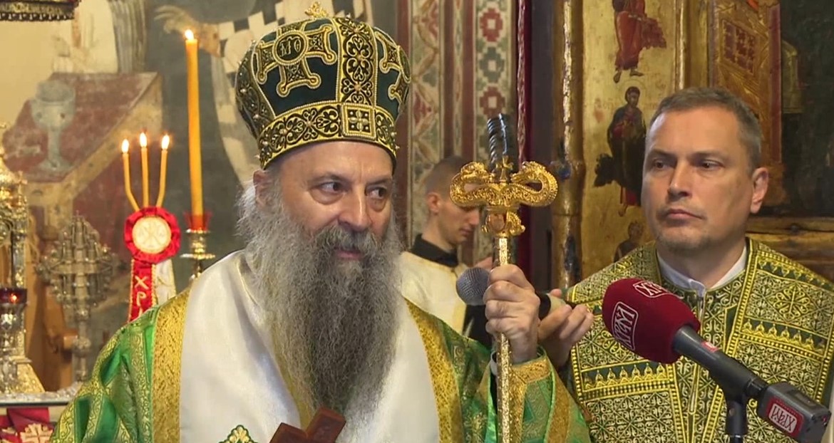 Patrijarh Porfirije: Patrijarh Porfirije: