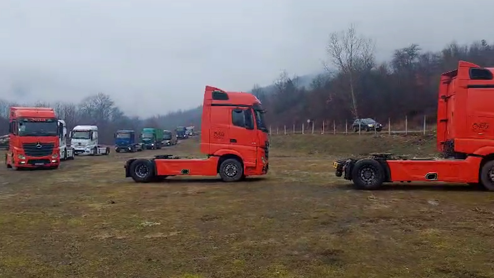 Defile kamiona u Prijepolju - Telegraf.tv