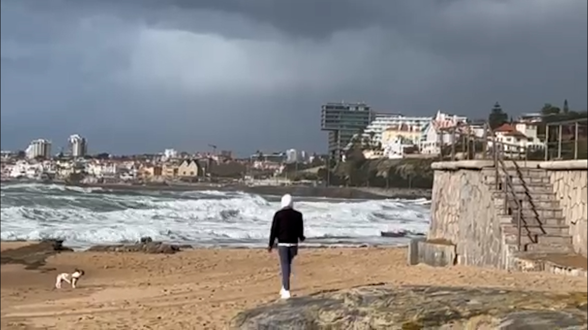 Pogledajte kako izgleda oluja u Portugaliji - Telegraf.tv