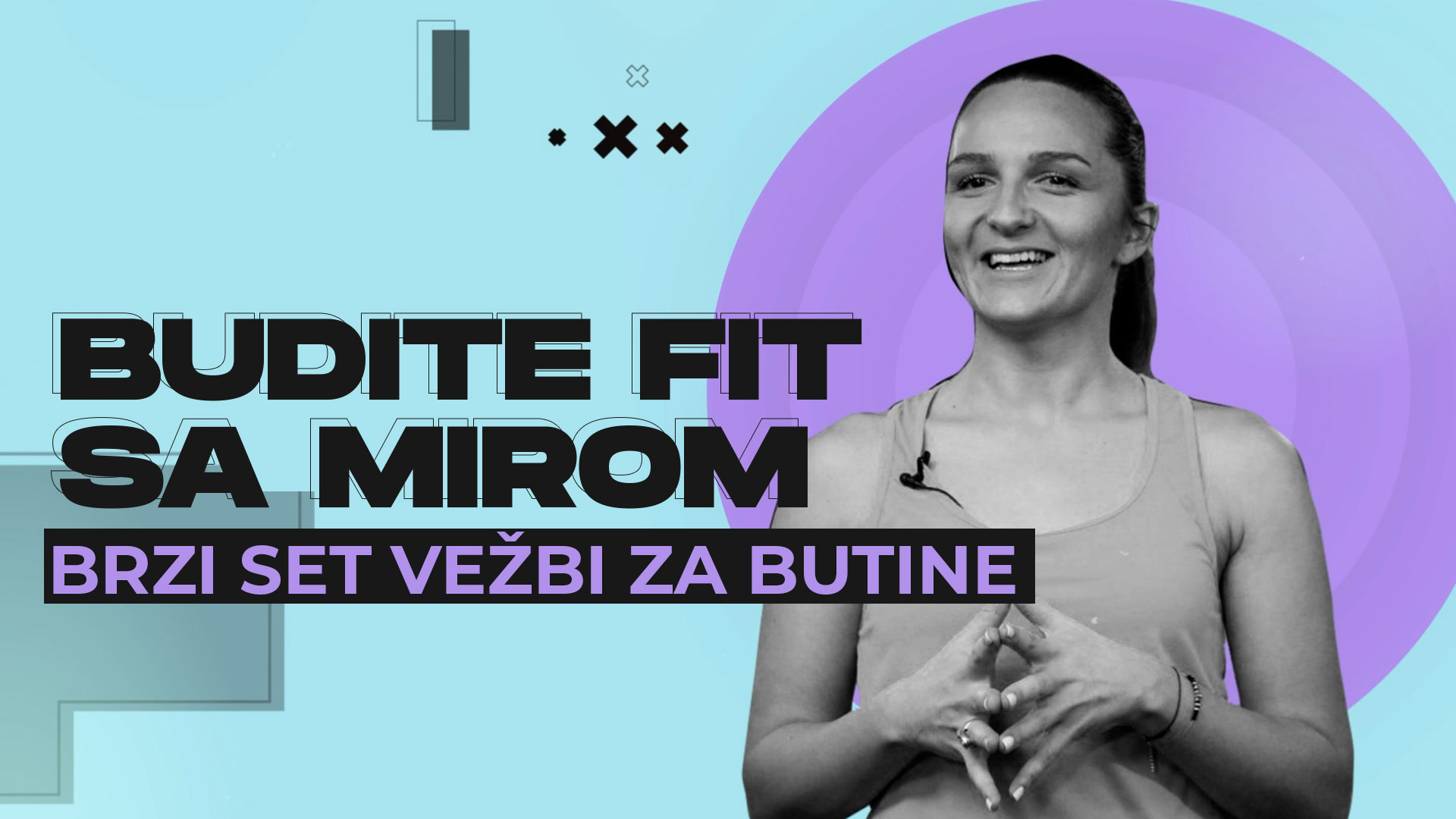 Budite fit sa Mirom: Tri neprevaziđene vežbe za butine - Telegraf.tv