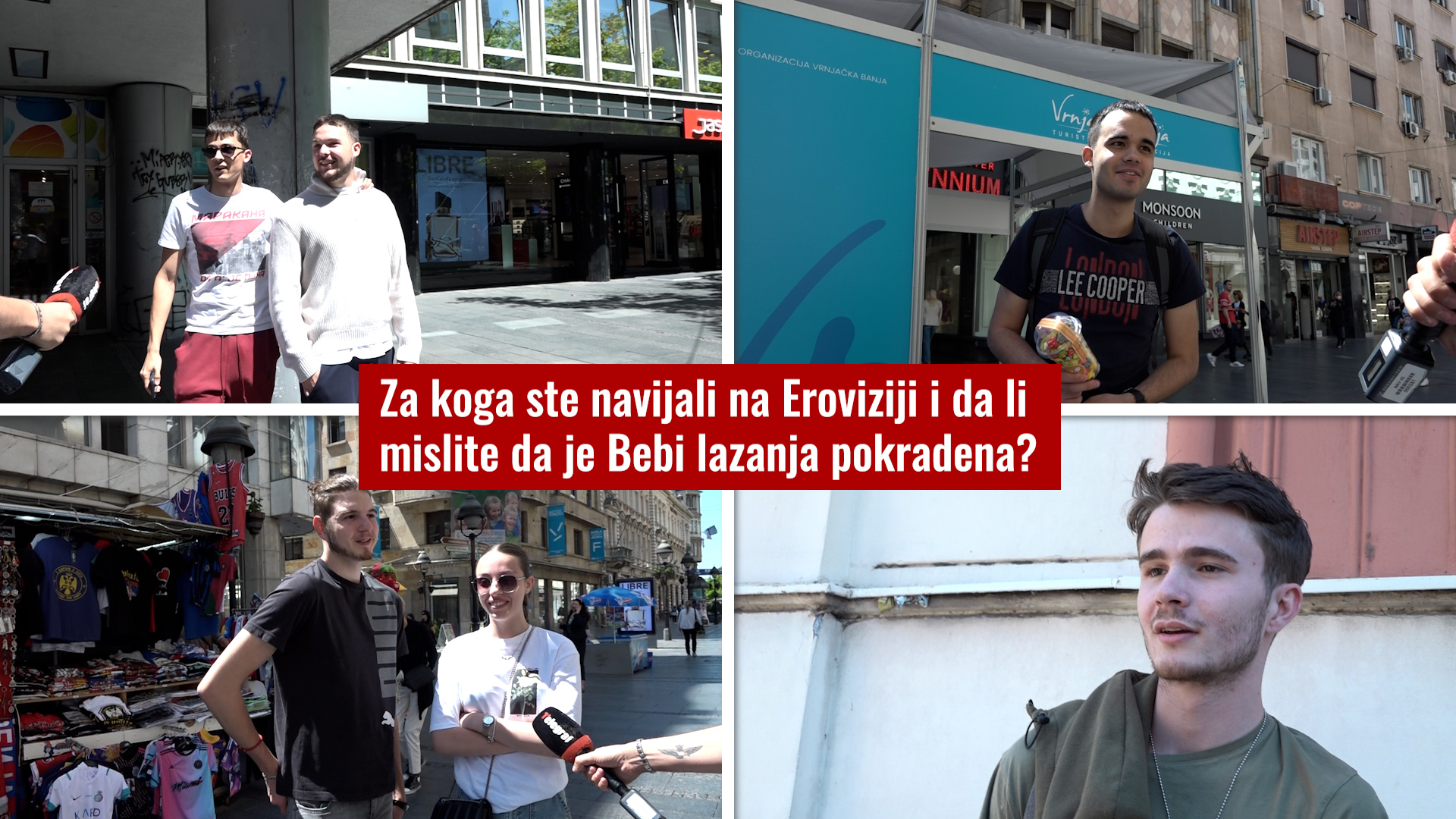 Pitali smo Beograđane: Za koga ste navijali na Evroviziji i da li ... Pitali smo Beograđane: Za koga ste navijali na Evroviziji i da li ...