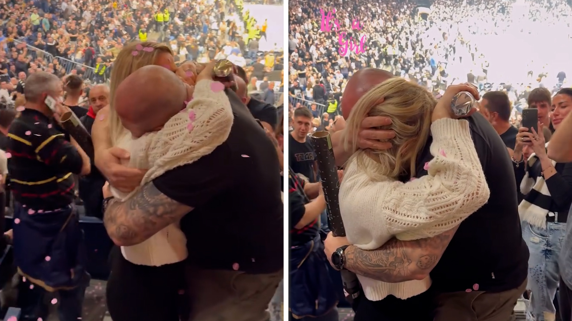 Nikad viđen momenat na utakmicama u Srbiji: Navijački par Partizana ...