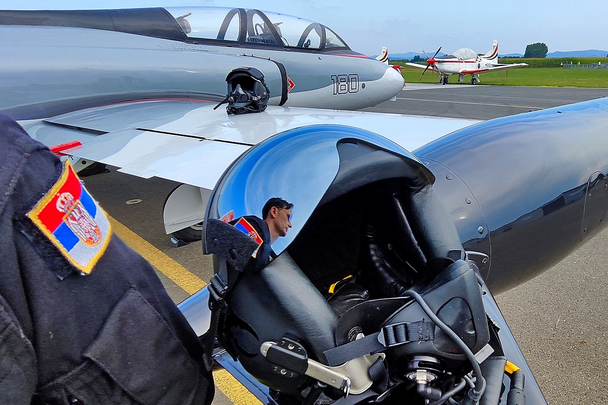 Galeb Team Soko G2 Galeb na aeromitingu CIAV2024 - Telegraf.tv