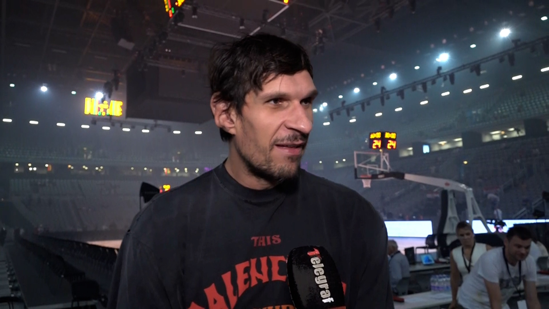 Bobi Marjanović izazvao oduševljenje Hrvata u dvorani - Telegraf.tv