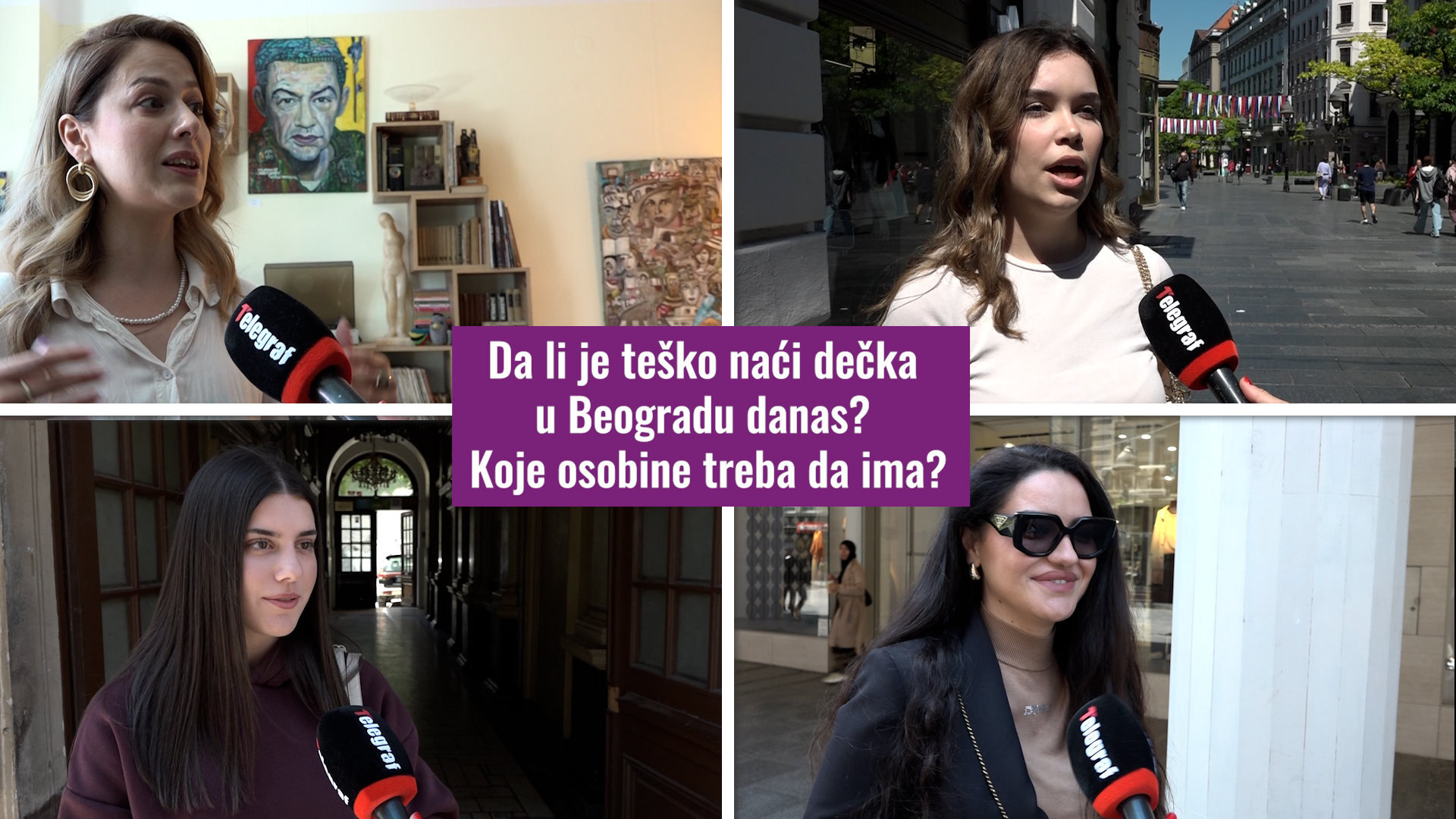 "Sve zavisi od toga šta tražiš": Pitali smo sugrađanke da li je danas teško naći dečka u ...